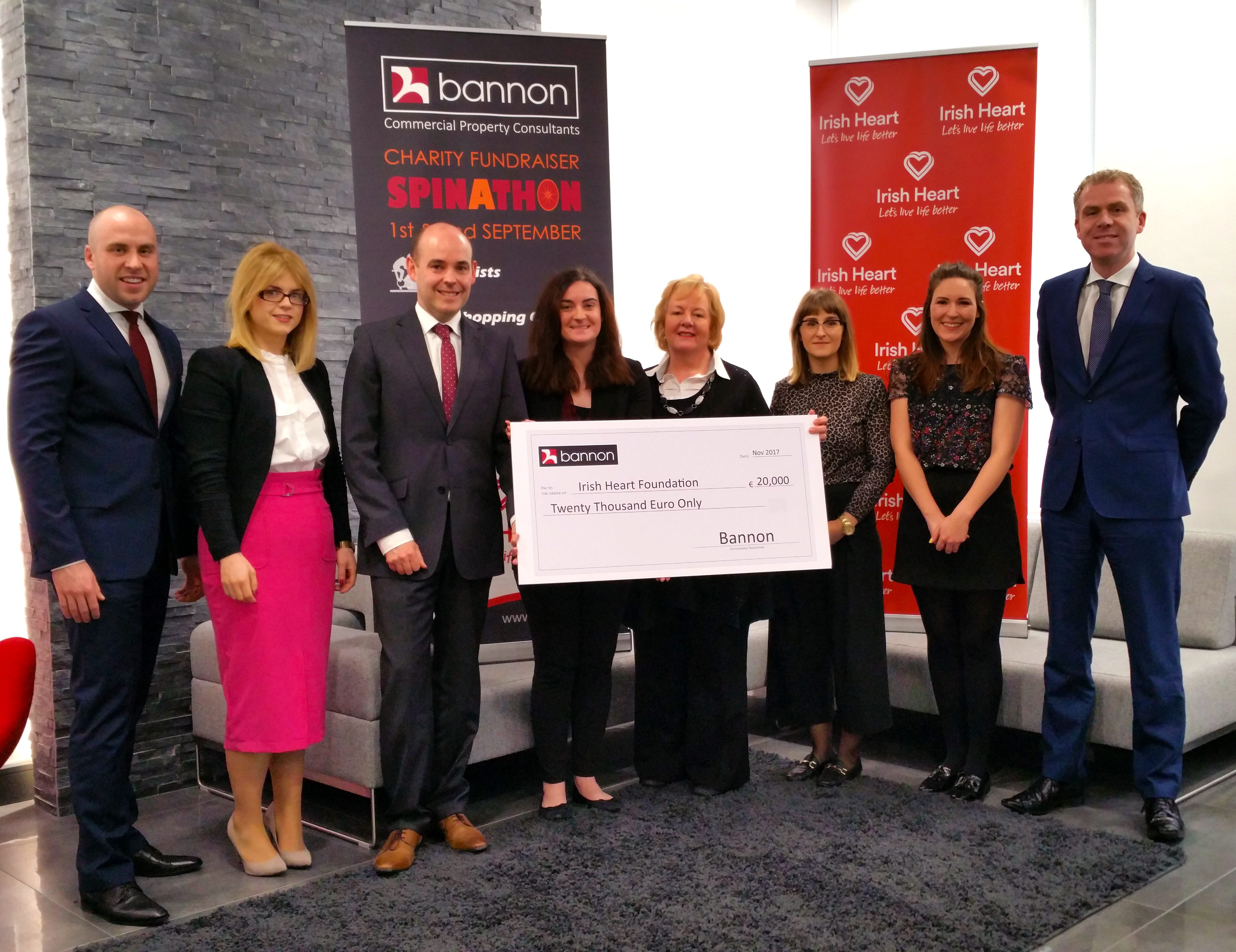 Bannon raises €20,000 for Irish heart Foundation | Bannon